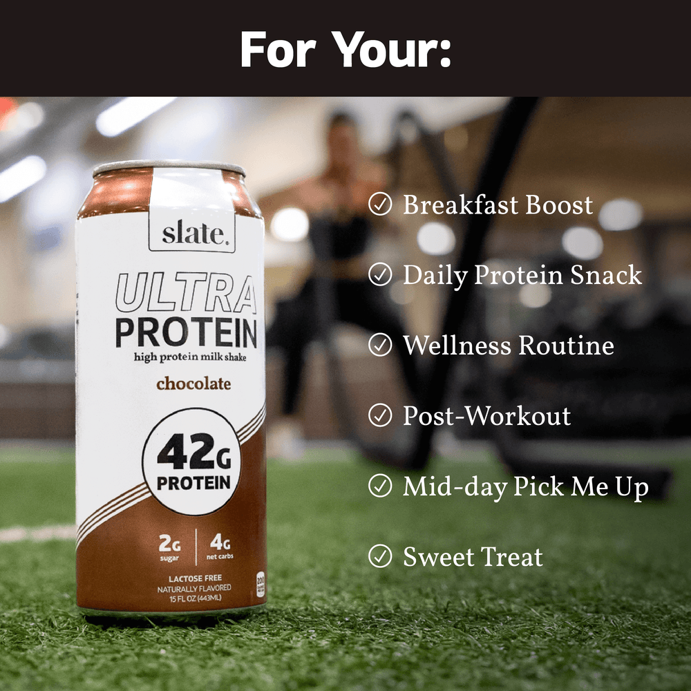 Chocolate Ultra Protein Shake – Slate Milk