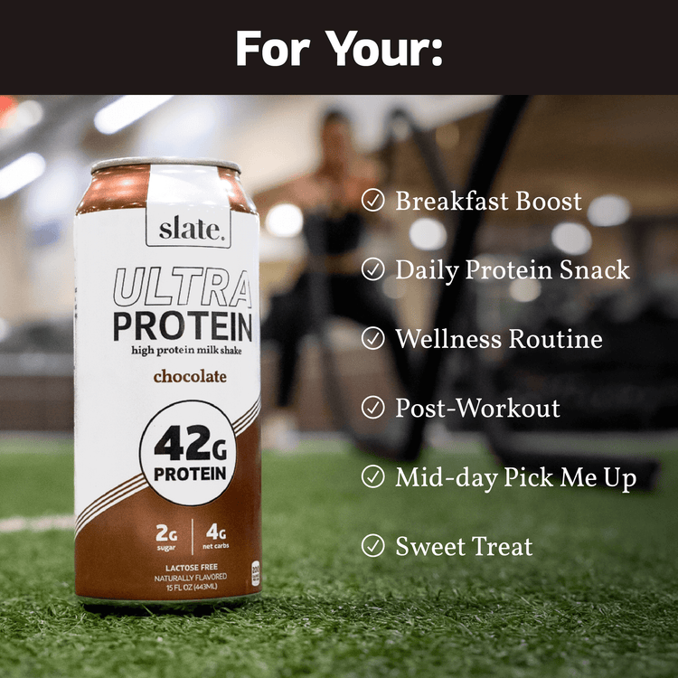 Chocolate Ultra Protein Shake – Slate Milk