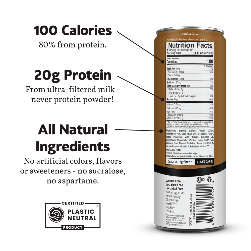 Mocha Latte – Slate Milk