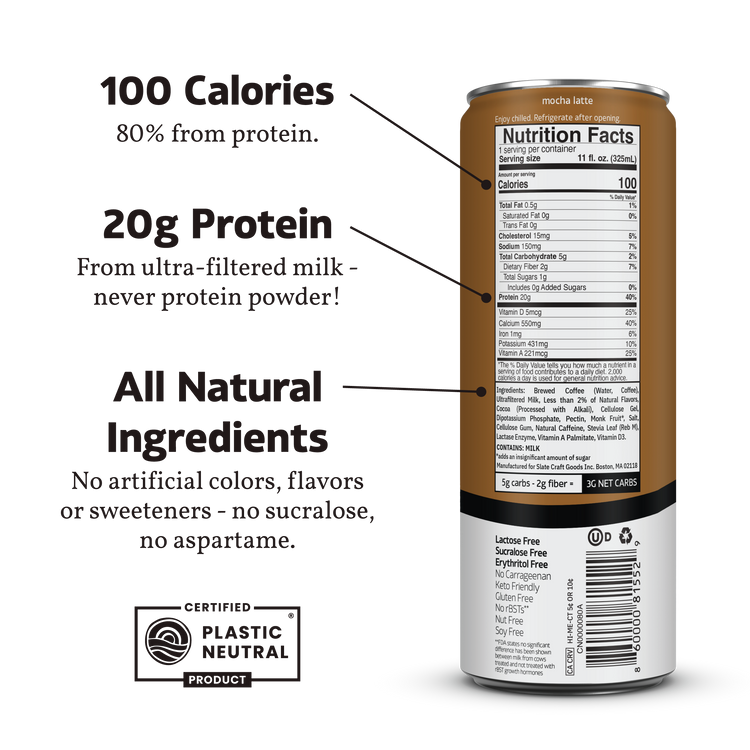 Mocha Latte – Slate Milk