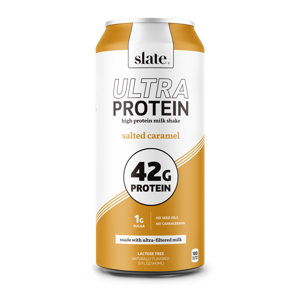 Salted Caramel Ultra Protein Shake – Slate Milk