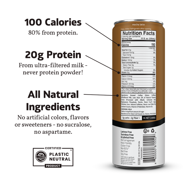 Mocha Latte – Slate Milk