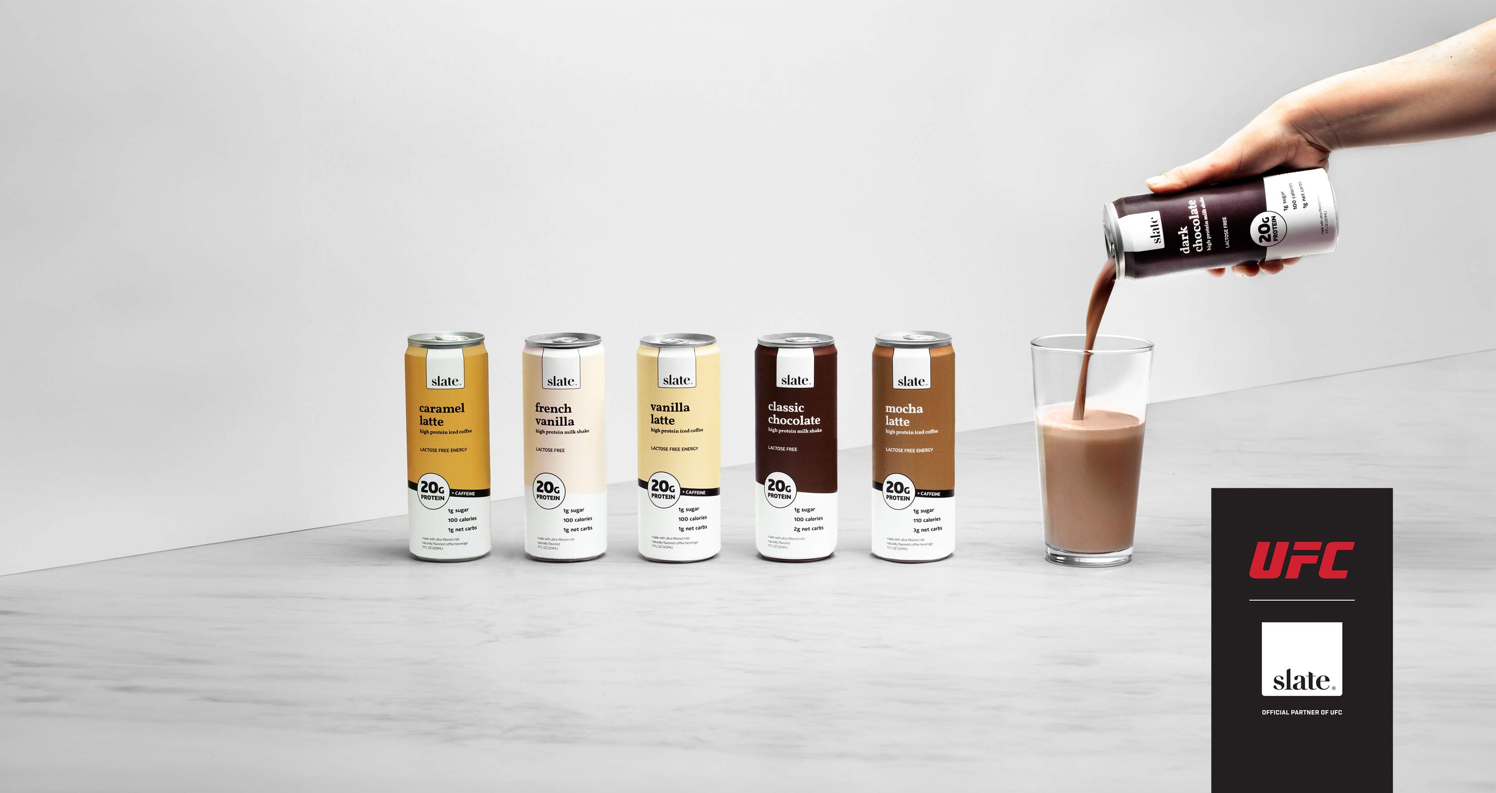 Slate: High Protein Shakes and Iced Coffees – Slate Milk
