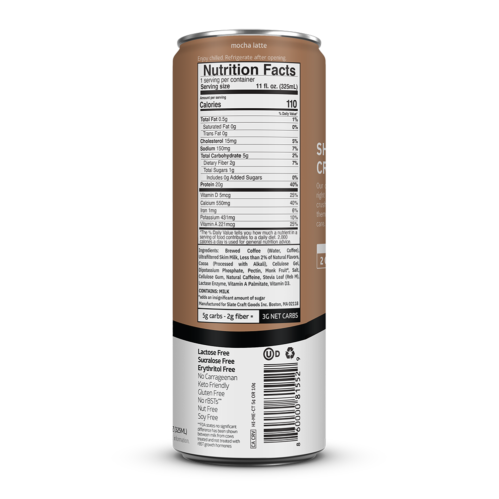Mocha Latte – Slate Milk