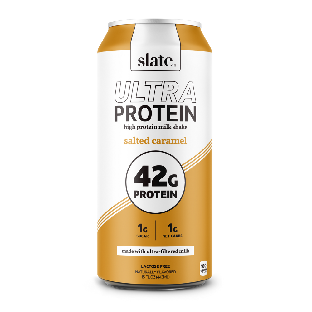 Salted Caramel Ultra Protein Shake – Slate Milk