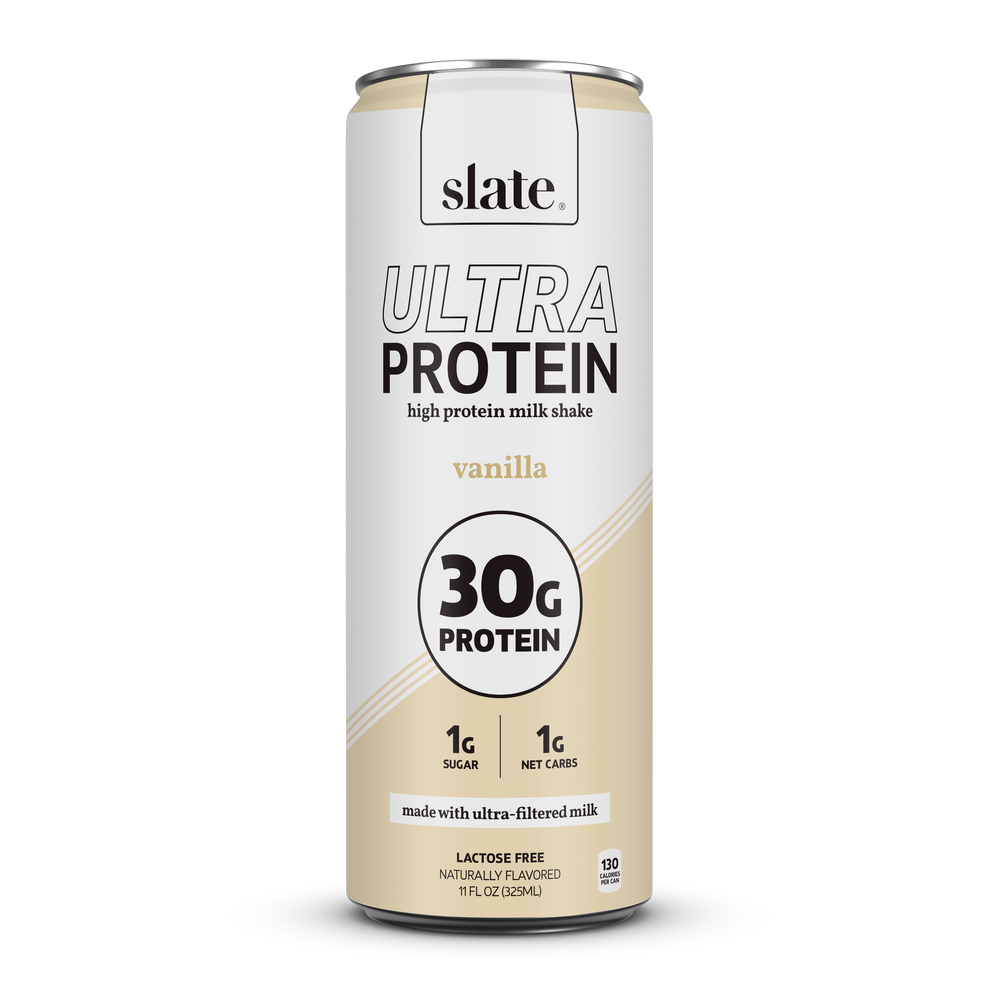 Vanilla 30G Ultra Protein Shake – Slate Milk