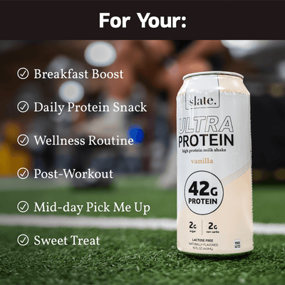 Vanilla Ultra Protein Shake – Slate Milk